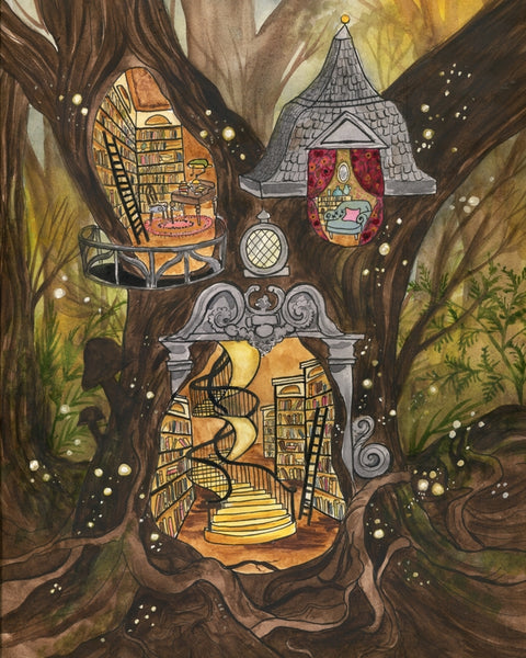 Library Tree – Flora Forager